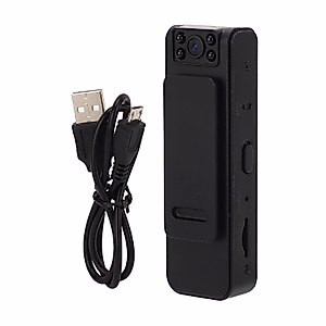 Airshi Body Camera Rotating Lens Pocket Camera Night Magnetic for Sports