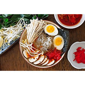 Sea Tangle Kelp Noodles (12oz) - Pack of 6 - Low Calorie Asian Noodles for Healthy Noodle Dishes - Gluten Free, Keto Noodle Sub for Rice Noodles, Glass Noodles, Pad Thai Noodles, Vermicelli