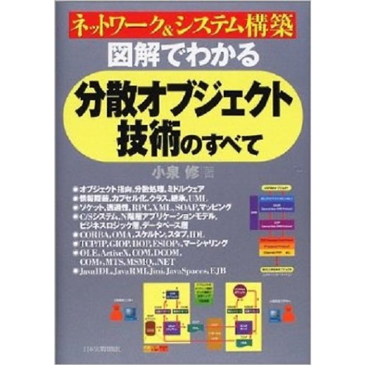Network and System Construction Paperback - - 2001/10/1 All of Distributed Object Technology Can Be Seen in the Illustration Osamu Koizumi