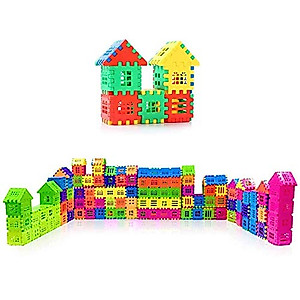 DEJUN Interlocking Building Blocks for Kids Babies and Toddlers STEM Educational Toys (70 PCS)