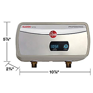 Rheem 6kW 240V Point of Use Tankless Electric Water Heater