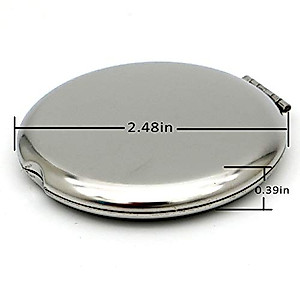 Coworker Leaving Gifts for Women Graduation Gifts for Her Travel Gifts for Women Farewell Gifts for Women Graduation Gifts for Her,Travel Mirror Silver