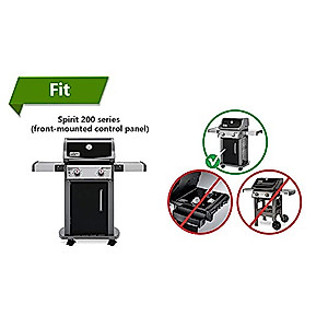 ProFire Weber Spirit Grill Replacement Parts Weber Spirit Grill 69866 Warming Rack for Weber Spirit E210 S210 E220 S220 Gas Grills with Up Front Controls Model (2013 - Newer)