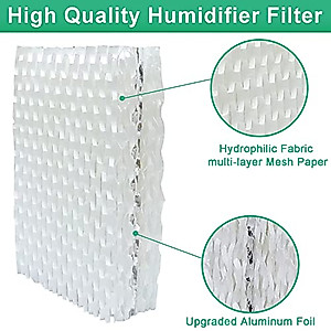 VUIUKOYE Humidifier Filter Replacement for Equate, 2-Pack (Compatiable with eqwf813/pcwf813/rwf813)