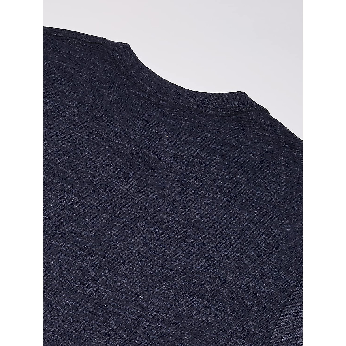 Champion, Powerblend, Soft, Graphic, Comfortable T-Shirt for Men, Navy Heather Small Script, X-Large