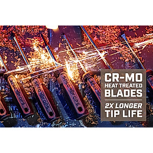 Spec Ops Tools Phillips Screwdriver, 2 x 4", Magnetic Tip, Cr-Mo Steel Shaft, 3% Donated to Veterans