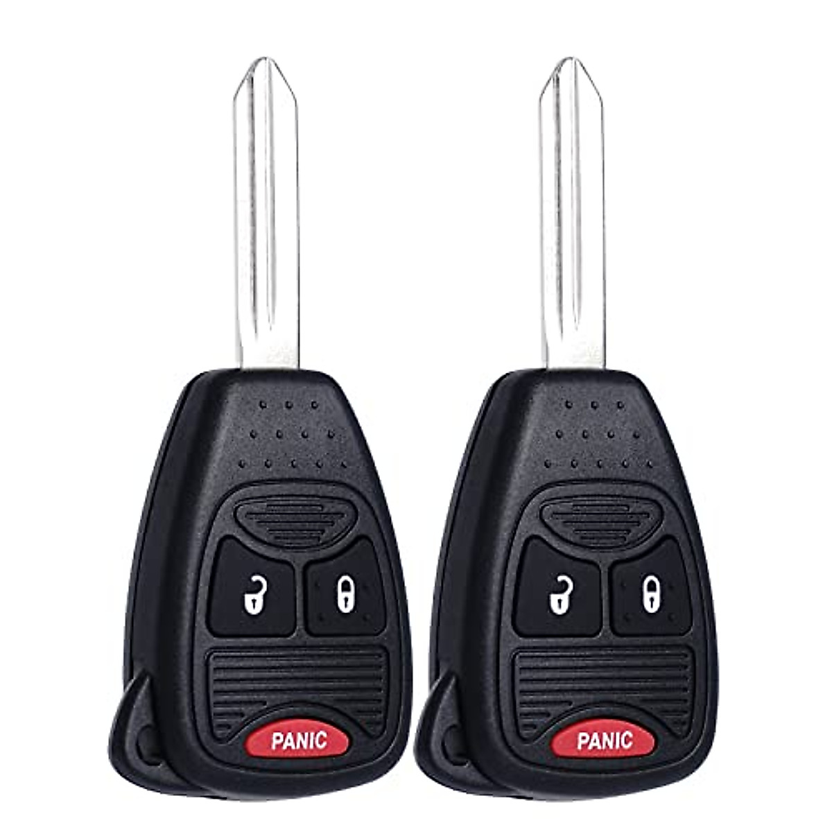 Key Fob Remote Replacement Fits for Dodge Ram 1500 2500 3500 2006 2007 2008 Dakota Magnum Durango Nitro Charger Avenger Caliber Jeep Wrangler Patriot Grand Cherokee Keyless Entry Remote OHT692427AA