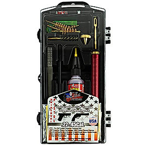 Pro-Shot Products Black Coated Rod Universal Pistol Kit, Black (Black-Pistol)