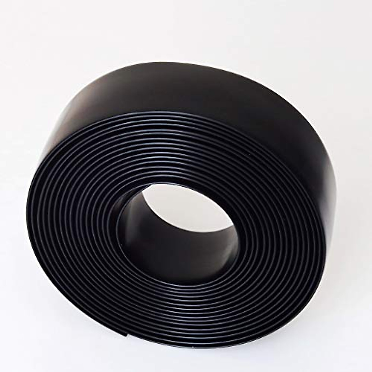 50ft Long 2" Wide Vinyl Chair Strapping. Repair & Replacement Matte Finish. for Patio Outdoor Lawn Garden Durable Attractive (Black)