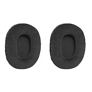 Velour Padded Earcushions for Audio Technica Athm30, Sony Mdr7506 and V6 Headphones (Pair)