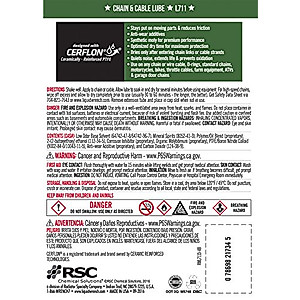 Liquid Wrench L711 Chain & Cable Lube - 11 oz.