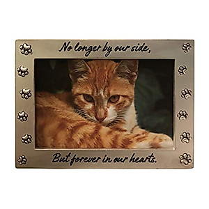 NewLifeLandia Pet Memorial Picture Frame Keepsake for Dog or Cat, Perfect Loss of Pet Gift for Remembrance and Healing