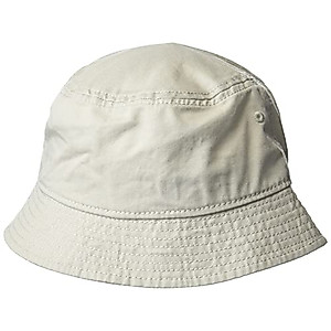 Tommy Hilfiger mens Established Bucket Hat, Stone as Core, Large US