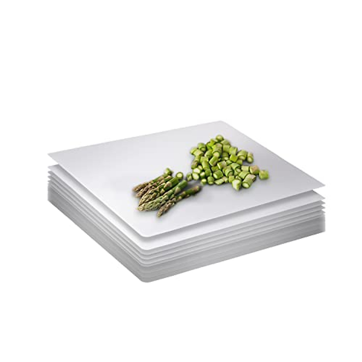 Crown 25 Count Premium Quality Disposable Cutting Boards ~17 Inch X 12 Inch Disposable Sheets For Kitchen And Commercial Use ~ Patent Pending ~ Recyclable Disposable Cutting Board Sheets