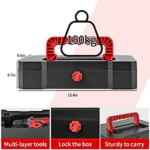 Cordless Power Drill Set, 16.8V Electric Drill Driver Kit, Cordless Power with Battery and Charger,3/8" Keyless Chuck, 2 Variable Speed, 2-Variable Speed Power Drill Kit for Father's Day
