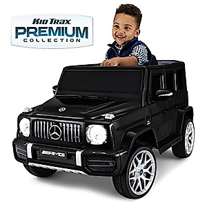 Kid Trax Electric Kids Luxury Mercedes Benz AMG G63 Car Ride-On Toy, 6 Volt Battery, Remote Control, Ages 3-5 Years, Black