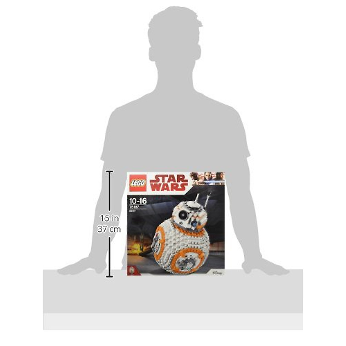 Star Wars The Last Jedi BB-8 Robot Toy, Collector's Model Building Set
