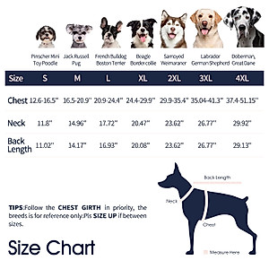 IECOii Extra Warm Dog Coat Reflective Adjustable Dog Jacket Dog Winter Coat with Buckle Fleece Turtleneck Dog Jacket for Cold Weather Soft Winter Coat for Small Medium Extra Large Dogs