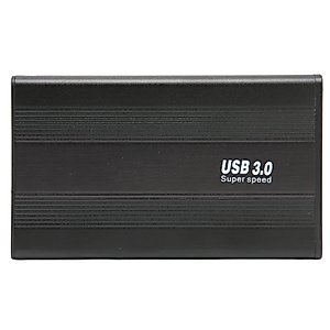 USB 3.0 Hard Drive Enclosure, 1TB Aluminium External Enclosures for SSD HDD, Support Hot Swap, Plug and Play, for Vista for Win for Win ME for Win XP