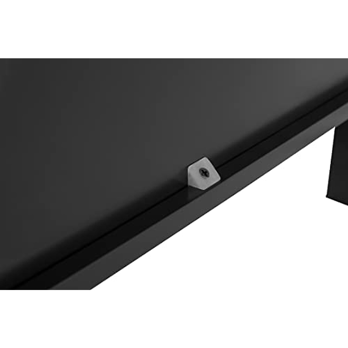 Iwell Large Bathroom Cabinet, Bathroom Storage Cabinet with 2 Drawers & 2 Shelves, Bathroom Floor Cabinet with 2 Doors for Living Room, Bedroom, Kitchen, Black