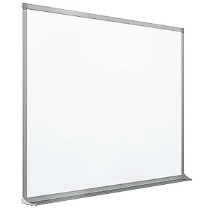 Quartet Magnetic Dry Erase White Board, 8' x 4' Whiteboard, Porcelain Surface Will Not Stain or Ghost, Silver Aluminum Frame (PPA408)