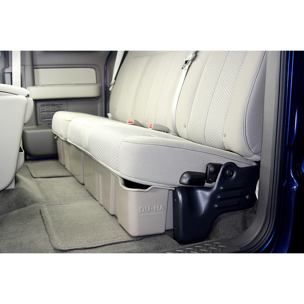 DU-HA Under Seat Storage Fits 09-14 Ford F-150 Supercab, Black, Part #20071