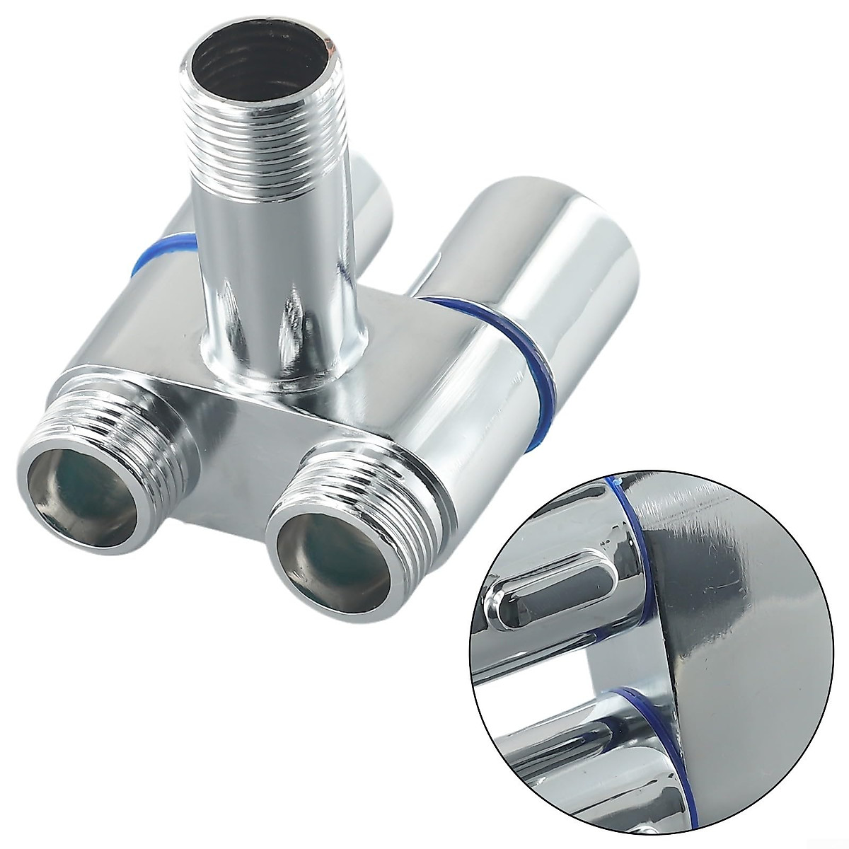 G12 1-In-2-Out Dual Control Valve, held Bidet Sprayer for Toilet, Mini Toilet Faucet Sprayer Kit Butt Washer, Hand Shower Bidet Attachment for Machine and Toilet.