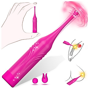 High-Frequency Mini Clitoris G spot Vibrator, Women Couples Adult Sex Toys, Yukzen Powerful Female Vibrating Sex Toy Clitoral Stimulator Wand Vibrator for Woman Her Pleasure, Dildo Vibrators Sex Games