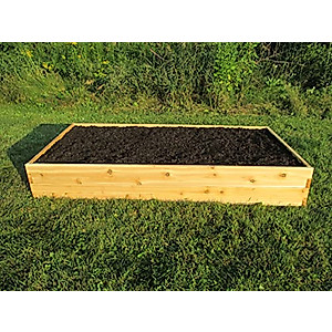 Raised Bed Garden Kit 3'x6'x11" by Infinite Cedar