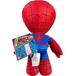 Mattel Marvel Spider-Man Plush Character Figure, Super Hero Soft Doll in Classic Suit, 8 Inches Tall
