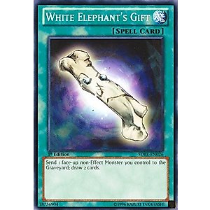 Yu-Gi-Oh! - White Elephant's Gift (SDBE-EN026) - Structure Deck: Saga of Blue-Eyes White Dragon - Unlimited Edition - Common