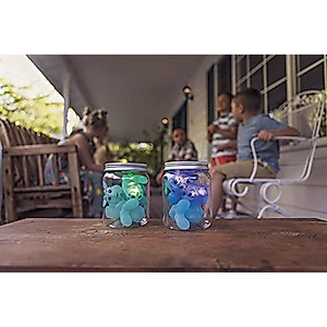 Toysmith Chasing Fireflies Kids Game - The Game of Shine & Seek - Interactive Games for Kids - Indoor & Outdoor Game - for Ages 3+, Blue,Green