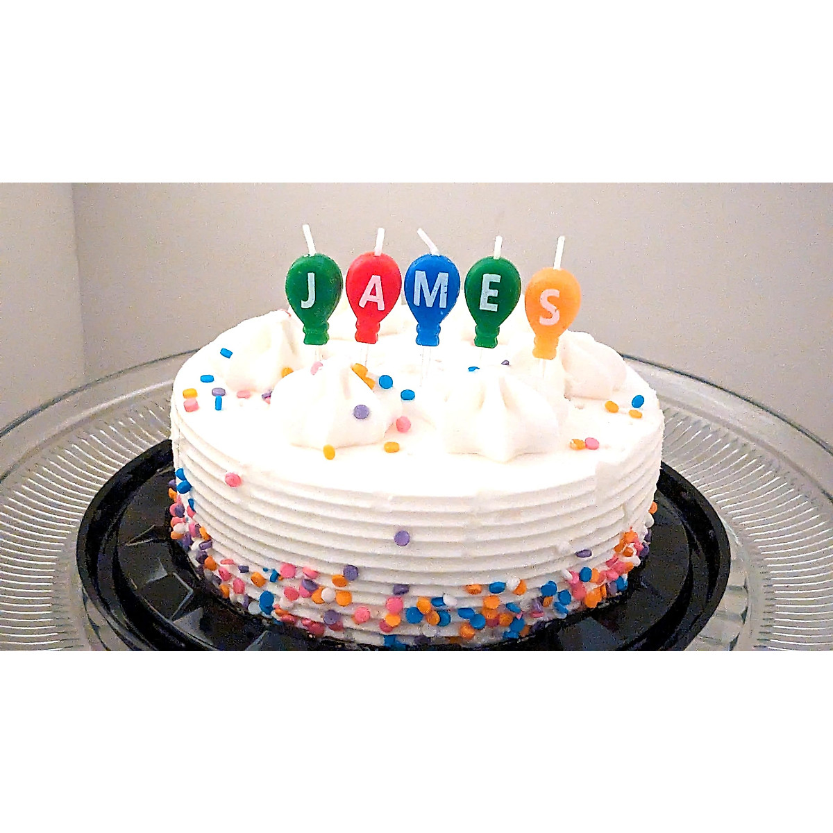 Personlaize with Unique Balloon Birthday Candles with Letters for Custom and personalizing | Spell The Guest of Honors Name | Use The Bundle Pack for Multiple Letters