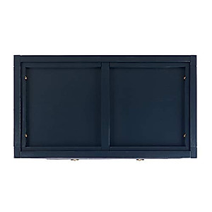 Safavieh Home Collection Johni Navy and Gold 5-Shelf Storage Etagere