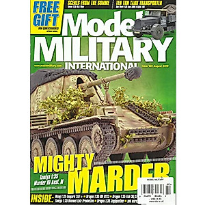 MODEL MILITARY INTERNATIONAL MAGAZINE, MIGHTY MARDER AUGUST, 2019 ISSUE # 160