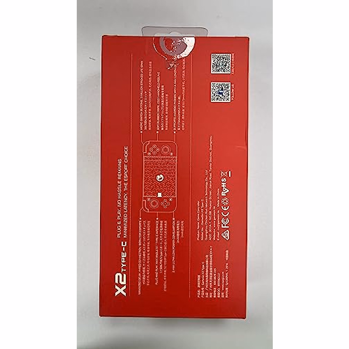 GameSir X2 Type-C Mobile Game Controller for Android Phone - Xbox Cloud, Stadia, Vortex Gaming Supported, 51° Movable Wired Joystick, Plug and Play E-Sports Gamepad, Clickable Analog Thumbsticks