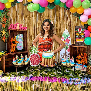 KatchOn, XtraLarge Champagne Gold Backdrop - 6.4x8 Feet, Pack of 2 | Gold Streamers for New Years Decorations | Gold String Backdrop for Gold New Years Eve Party Supplies 2024 | Golden Birthday Decor