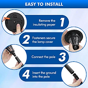 TWINSLUXES 12 Pack Solar Pathway Lights Outdoor,Color Changing Waterproof Garden Lights,LED Landscape Path Lighting Up to 12 Hrs Long Auto On/Off Dusk to Dawn for Sidewalk,Lawn, Patio, Yard…