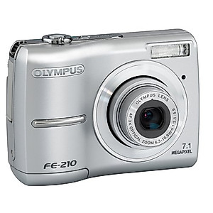 Olympus Stylus FE-210 7MP Digital Camera with Digital Image Stabilized 3x Optical Zoom