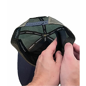 HatDefender Hat Sweat Liner - Washable Reusable Waterproof - Cap Odor Stain Protection (Black) - Patented