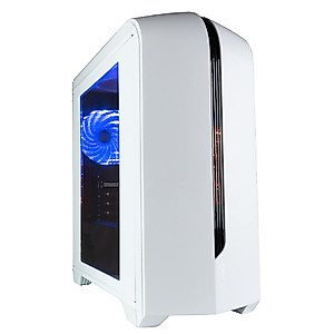 Periphio Portal Gaming PC Desktop Computer Tower, Intel Quad Core i5 3.2GHz, 16GB RAM, 120GB SSD + 500GB 7200 RPM HDD, Windows 10, Nvidia GT1030 2GB Graphics Card, HDMI, Wi-Fi (Renewed)