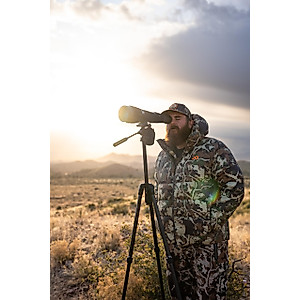 First Lite Men's Chamberlin Down Jacket - Warm Down Insulated Camo Hunting Puffy - First Lite Fusion - Large