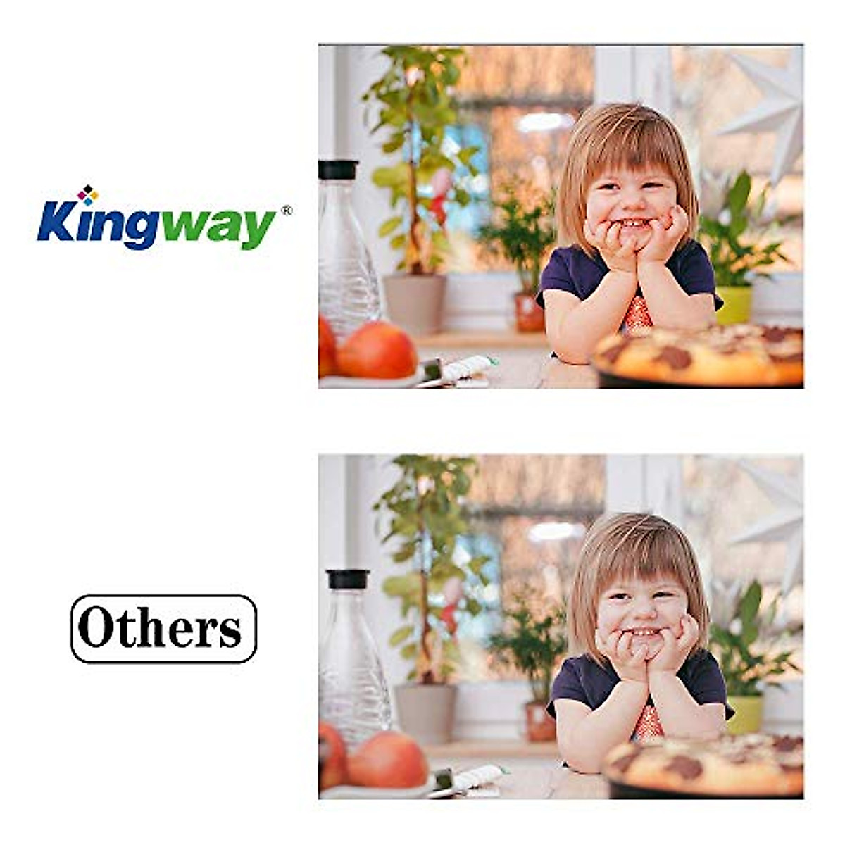 Kingway Upgraded LC3033XXL LC3033 LC3035 Compatible Ink Cartridges Replacement for Brother MFC-J995DW MFC-J995DWXL MFC-J815DW, MFC-J805DW, MFC-J805DWXL Printer (Black, Cyan, Magenta, Yellow, 7-Pack)