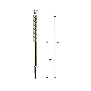 Bosch RC2124 3/4-Inch by 12-Inch SDS Plus Carbide Rebar Cutter for Drilling with Rotary Hammers , Gray