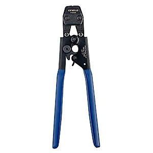 EFIELD Pex Cinch Clamp/Ear Hose Clamps Crimping Tool for Stainless Steel Clamps Sizes from 3/8" to 1" with Metal Pipe Cutter 20pcs 1/2" and 10 pcs 3/4" Clamps Suit all US F2098 Standards