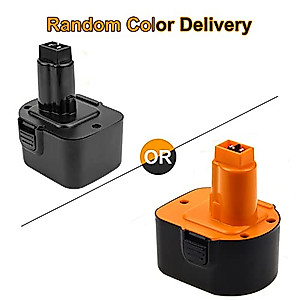 2 Pack Battery Replacement Battery Compatible with Dewalt 12V Battery 3.6Ah DC9071 DW9072 DW9071 DE9074 DE9037 DE9071 DE9072 DE9075 for 12 Volt Battery Cordless Power Tool