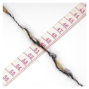 50G Blend Fancy Lantern Yarn Soft Mohair Hand Knitting Colored Crochet Wool Thread for DIY Scarf Sweater (Color : A Red)