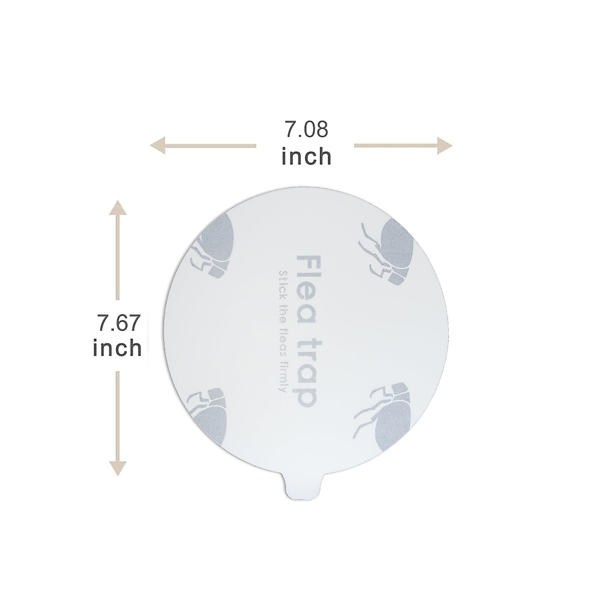 HECO ARMOR Flea Trap Refills, Flea Sticky Traps Refill Light Trap Discs Replacement Boards (12 PCS)
