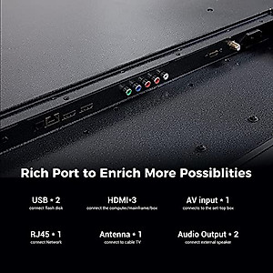 SYLVOX Outdoor TV, 55 inch Smart Outside TV 2000nits for Full Sun, Waterproof Outdoor Television,Built-in APP Store Voice Assistant and Chromecast(Pool Pro Series,2023)