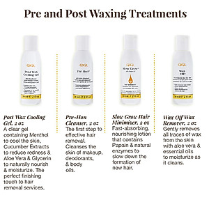 GiGi Hemp Wax Microwave Formula Hair Removal System, Fast, Gentle, and Effective